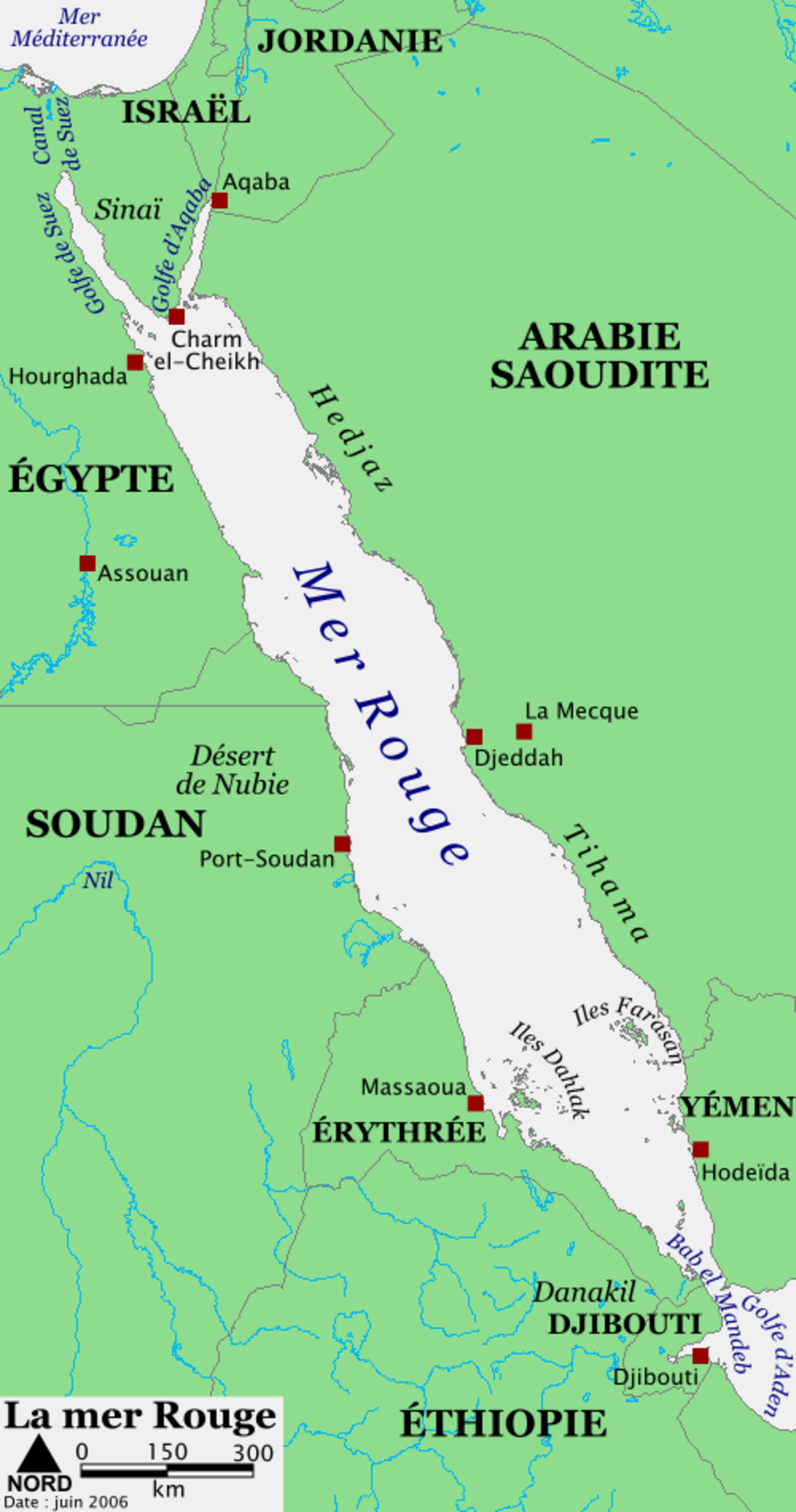 Mer Rouge : définition et explications
